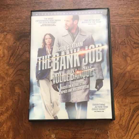 Media | The Bank Job Dvd Jason Statham | Poshmark